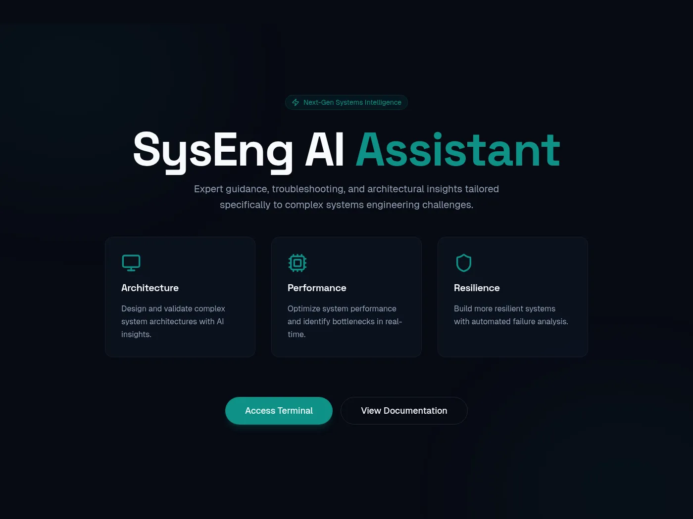 SysEng AI Assistant