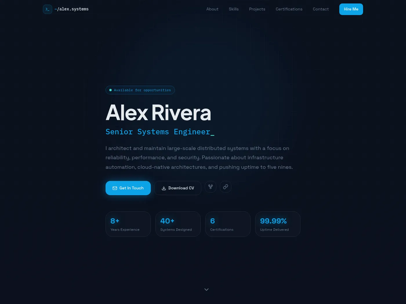 SysEng Portfolio Hub