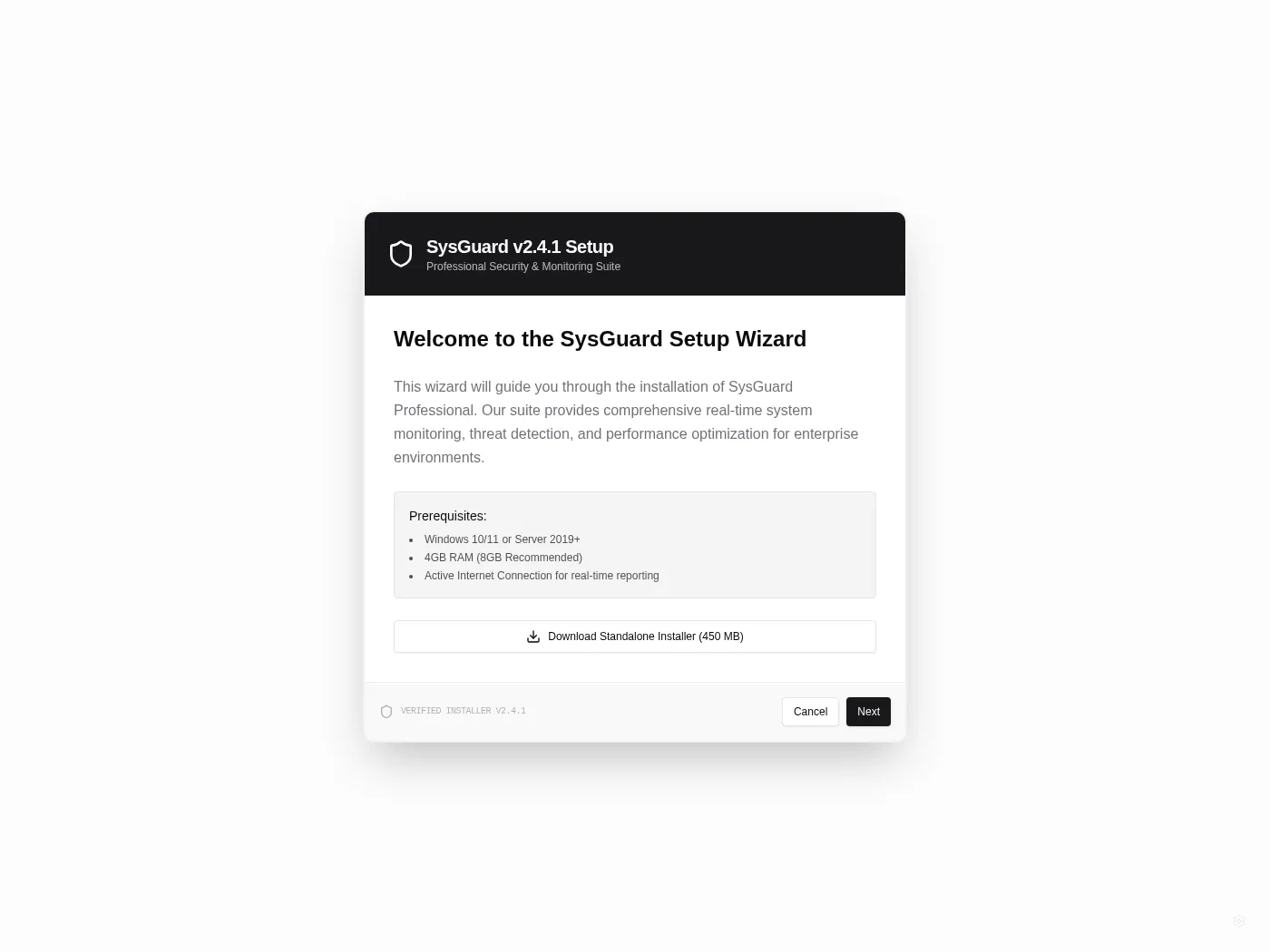 SysGuard Installer