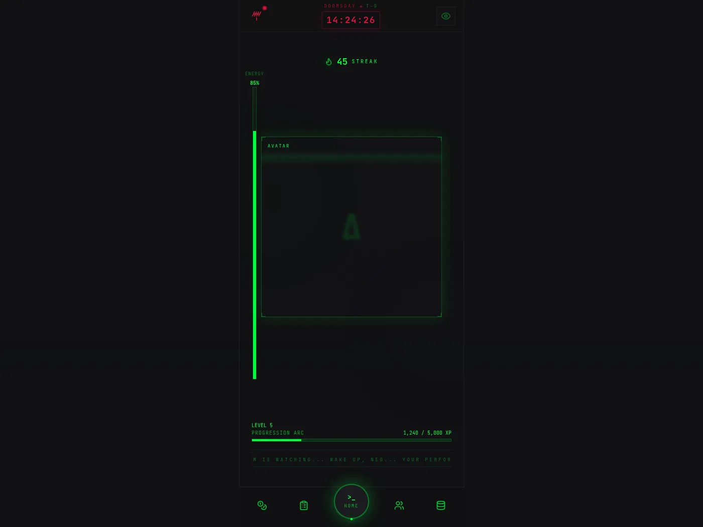 The System RPG App