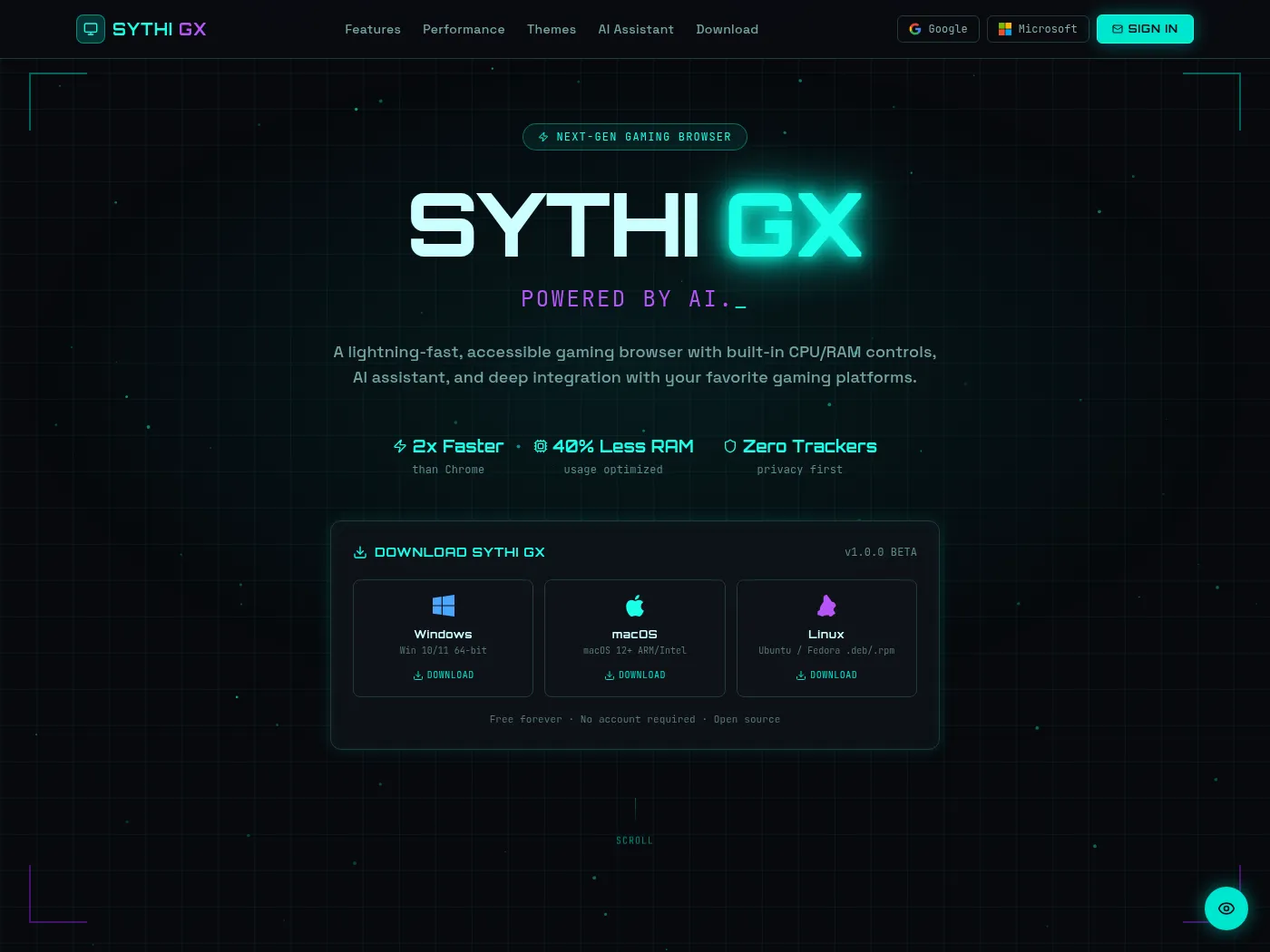 Sythi GX Landing Hub