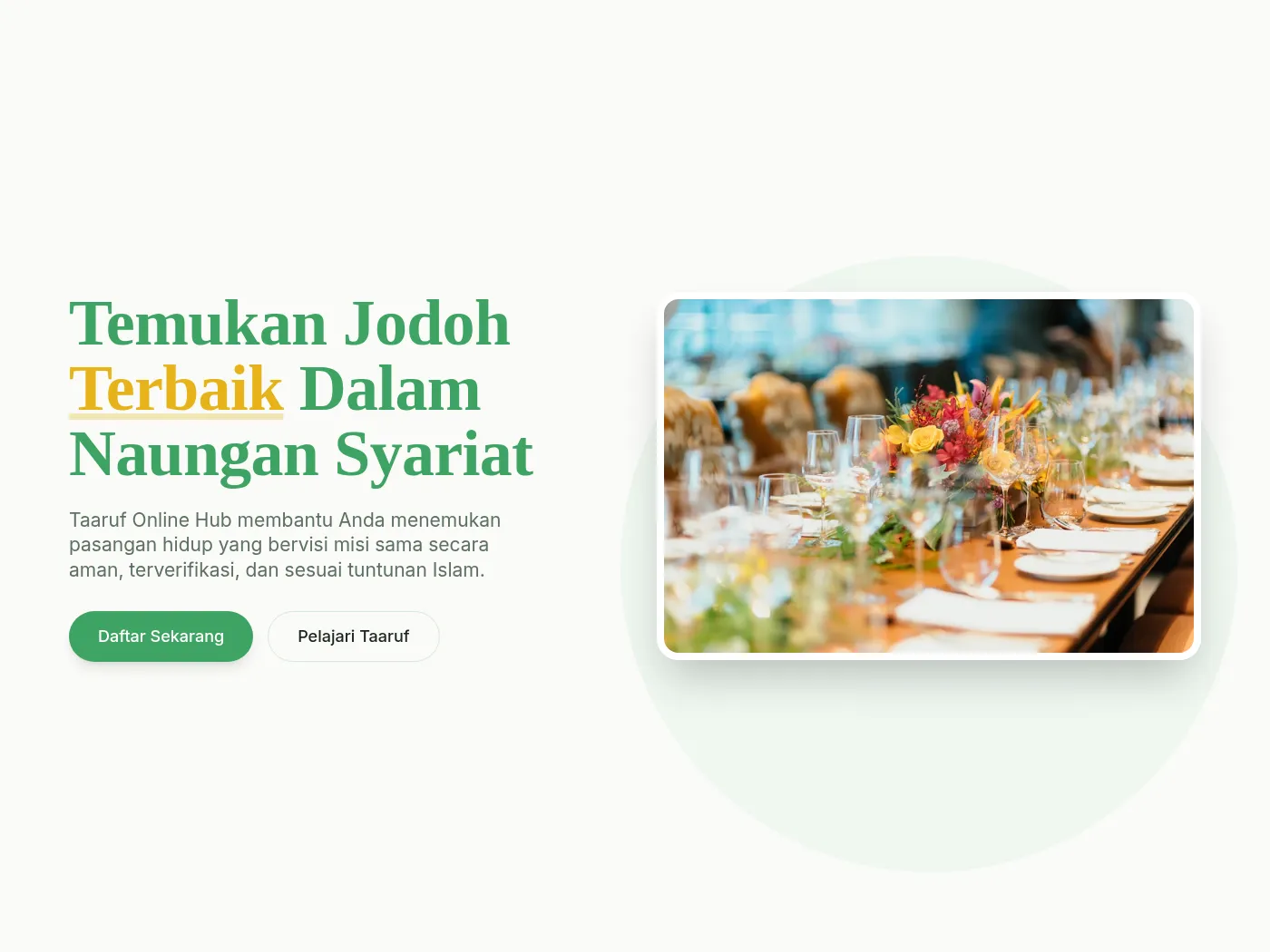 Taaruf Online Hub