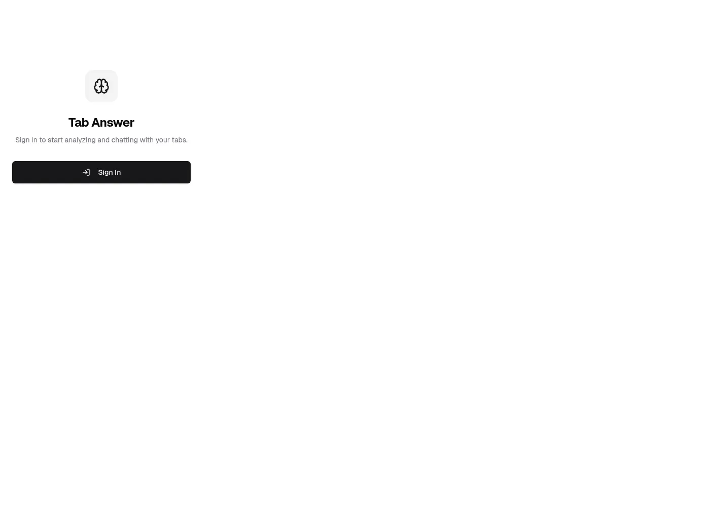 Tab Answer Assistant