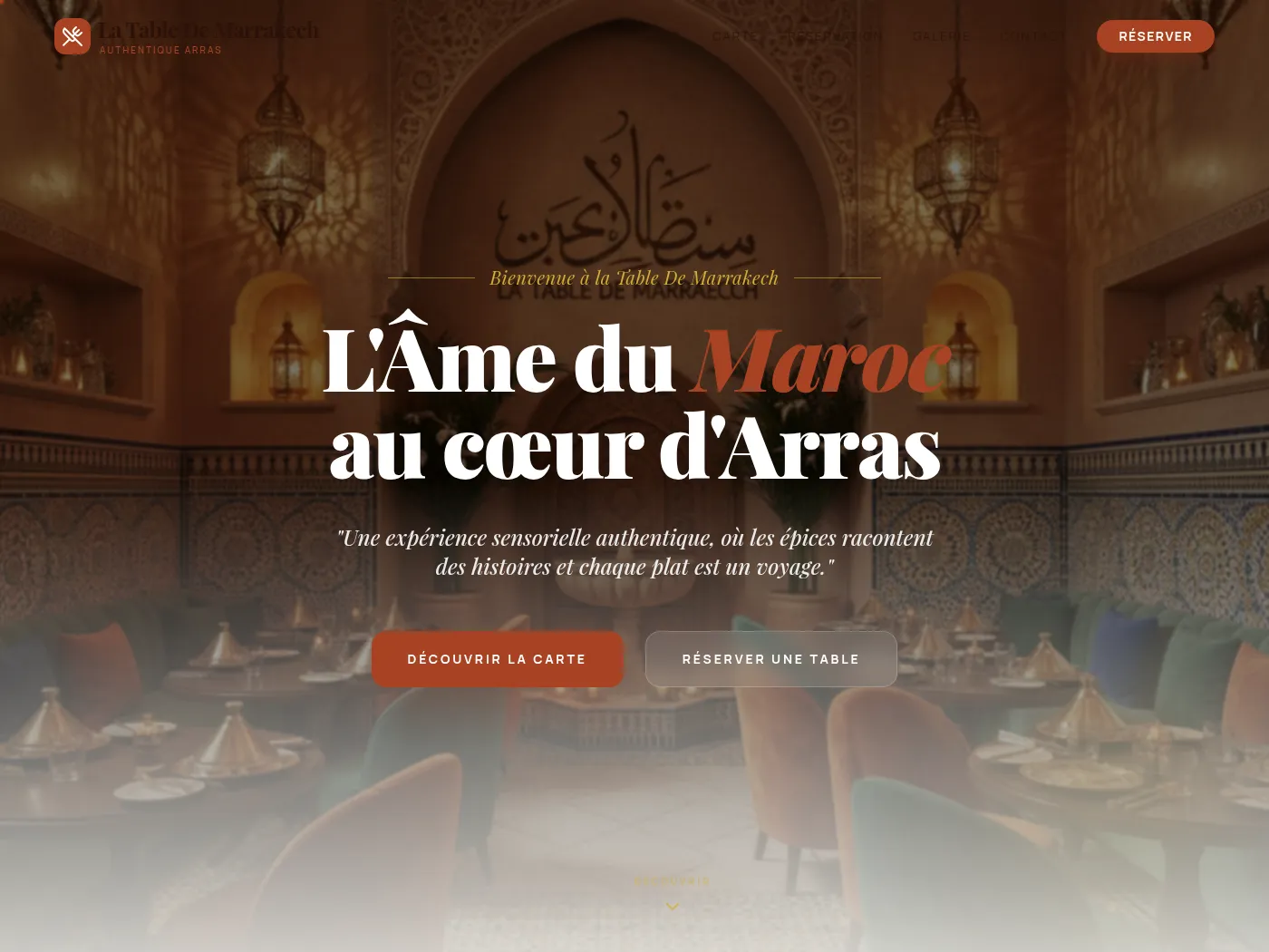 La Table De Marrakech