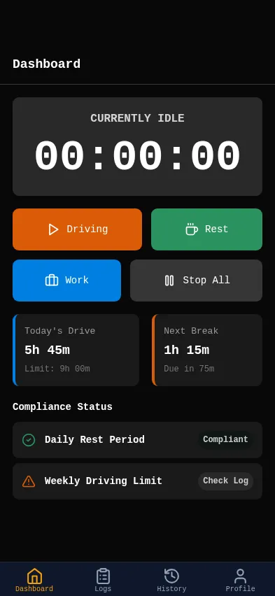 Tachograf Tracker