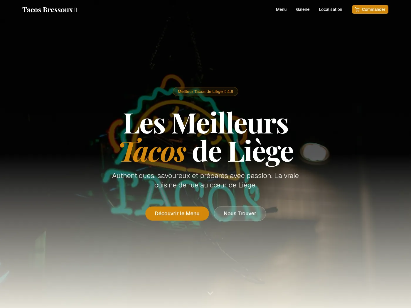Taco Bistro Showcase