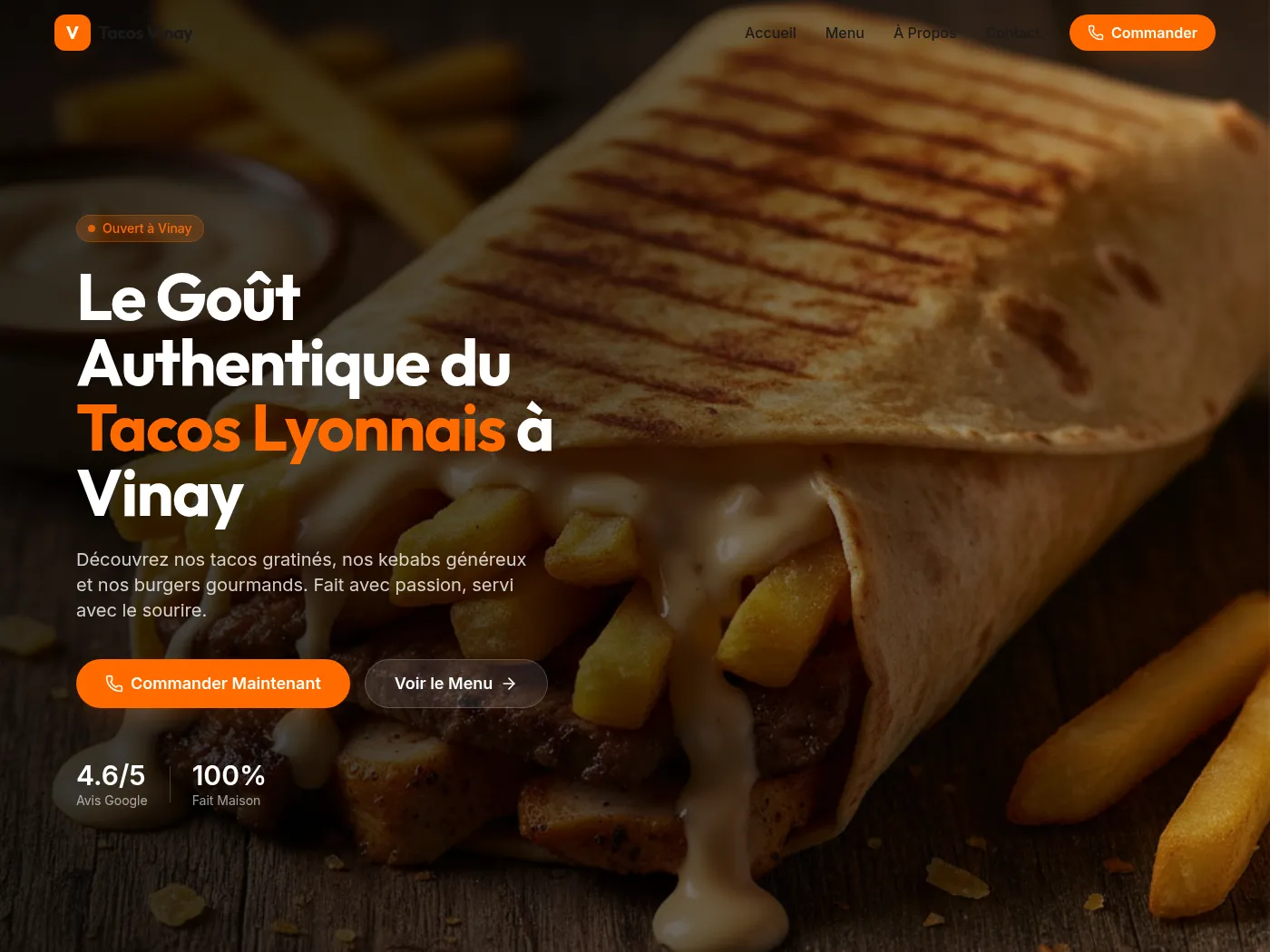Le Tacos Vitrine