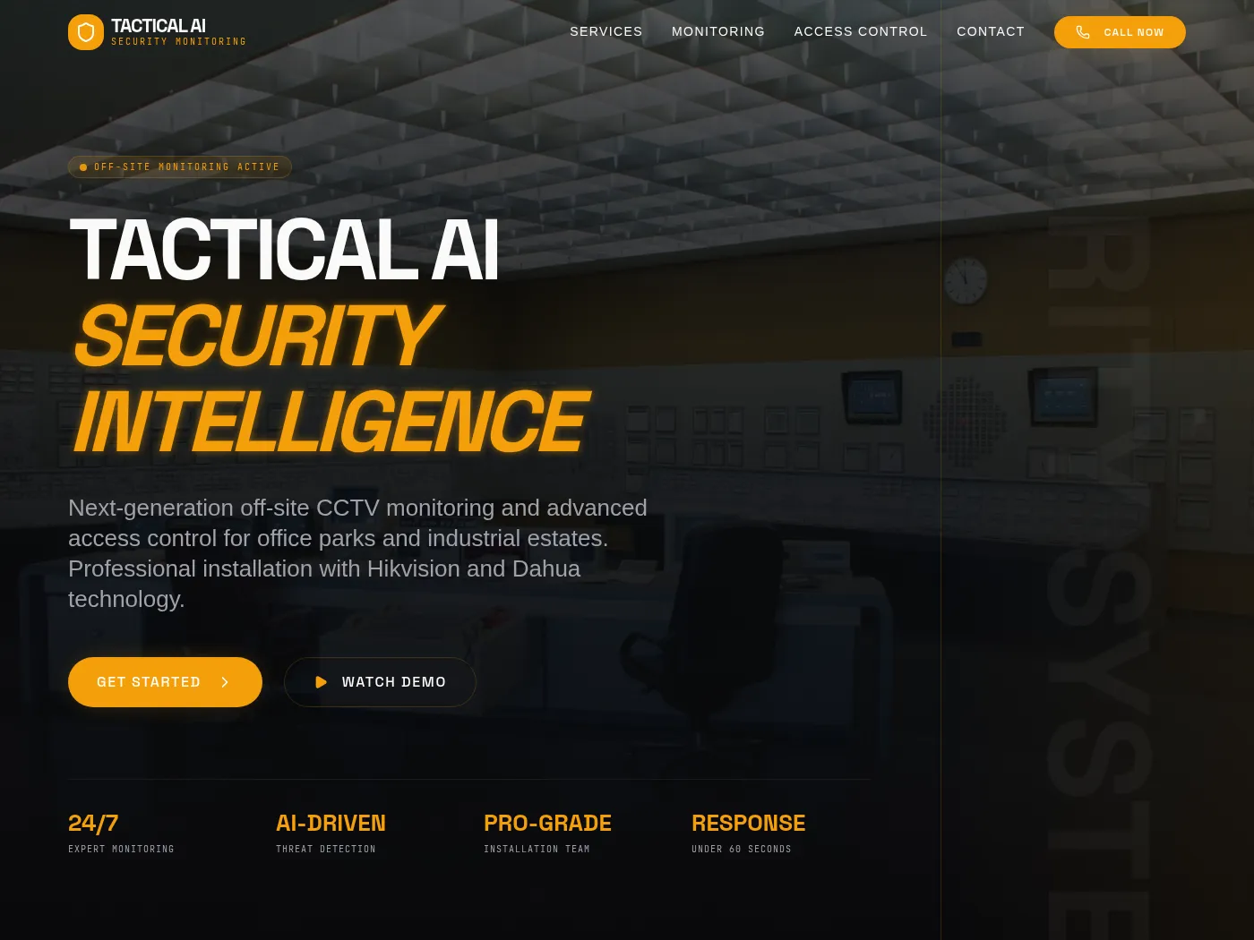 Tactical AI Security Site