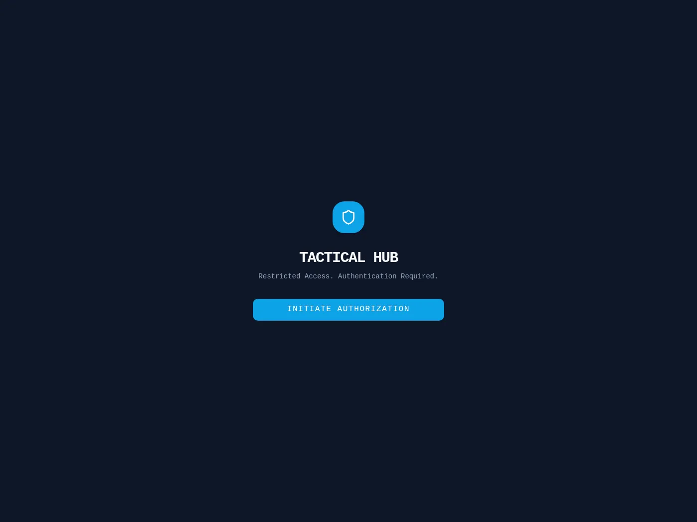 Tactical Command Hub