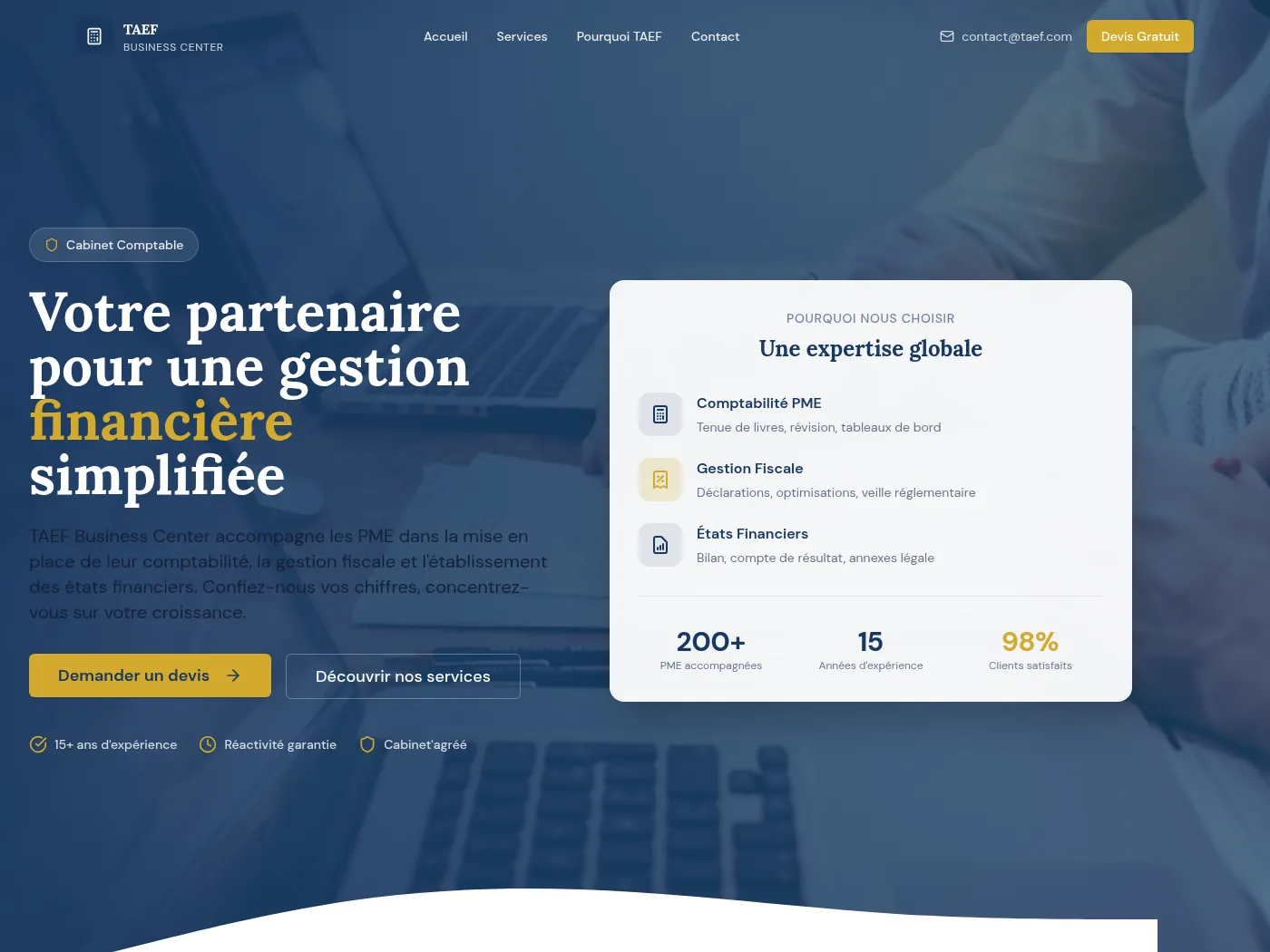 TAEF Comptabilité Pro