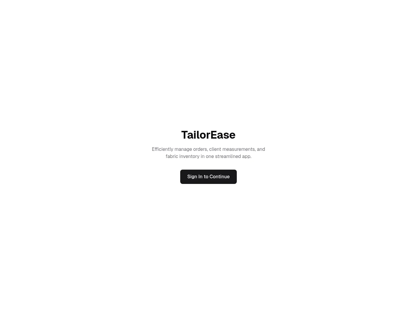 TailorEase