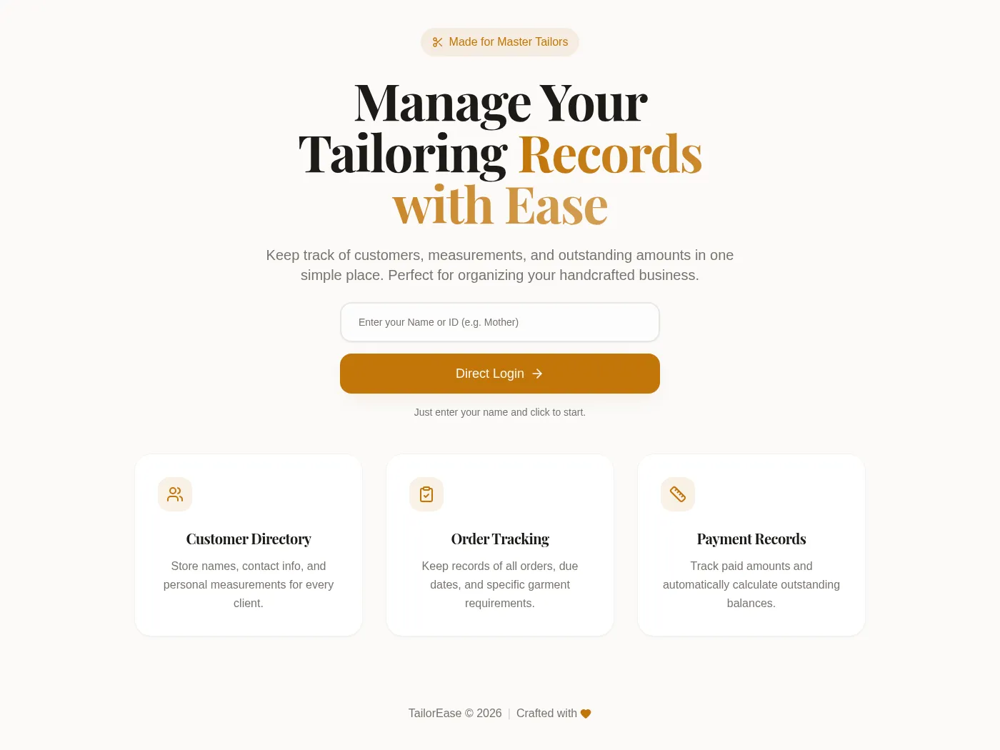 TailorEase