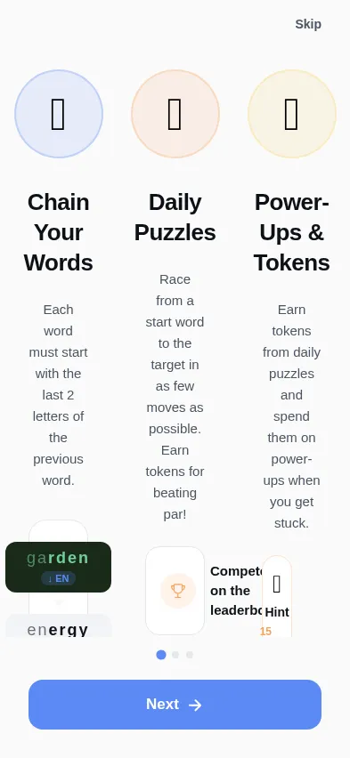 TailSpin Word Game