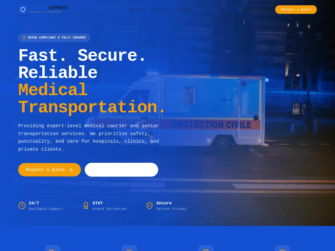Takesh Express Website