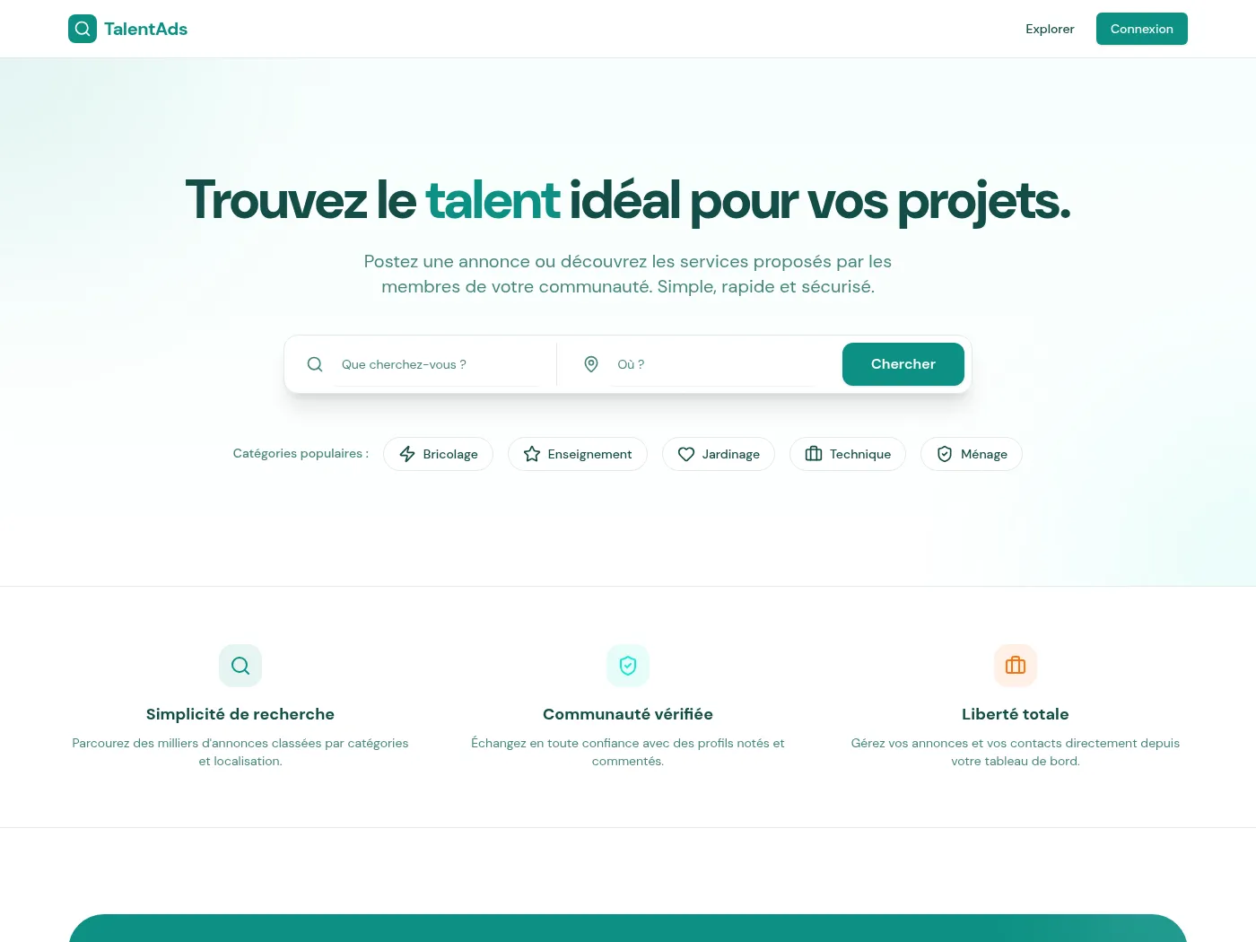 TalentAds Marketplace