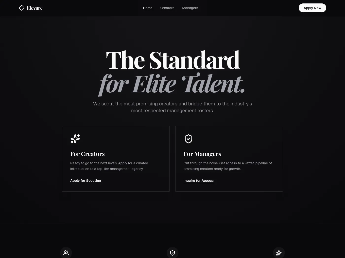 Elevare Talents Connector