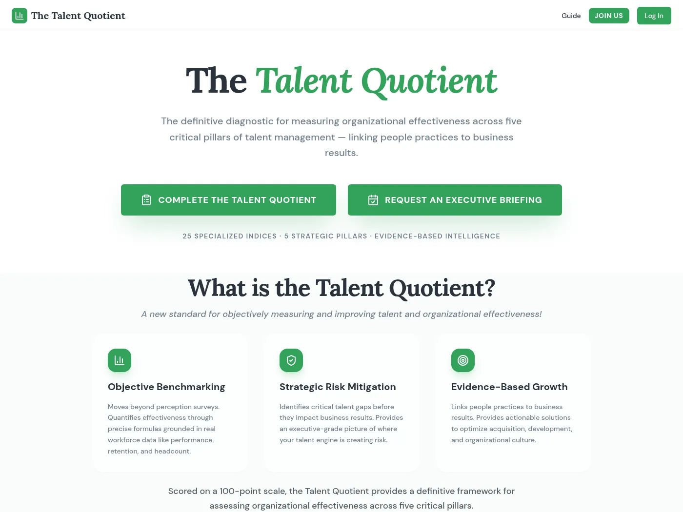 The Talent Quotient