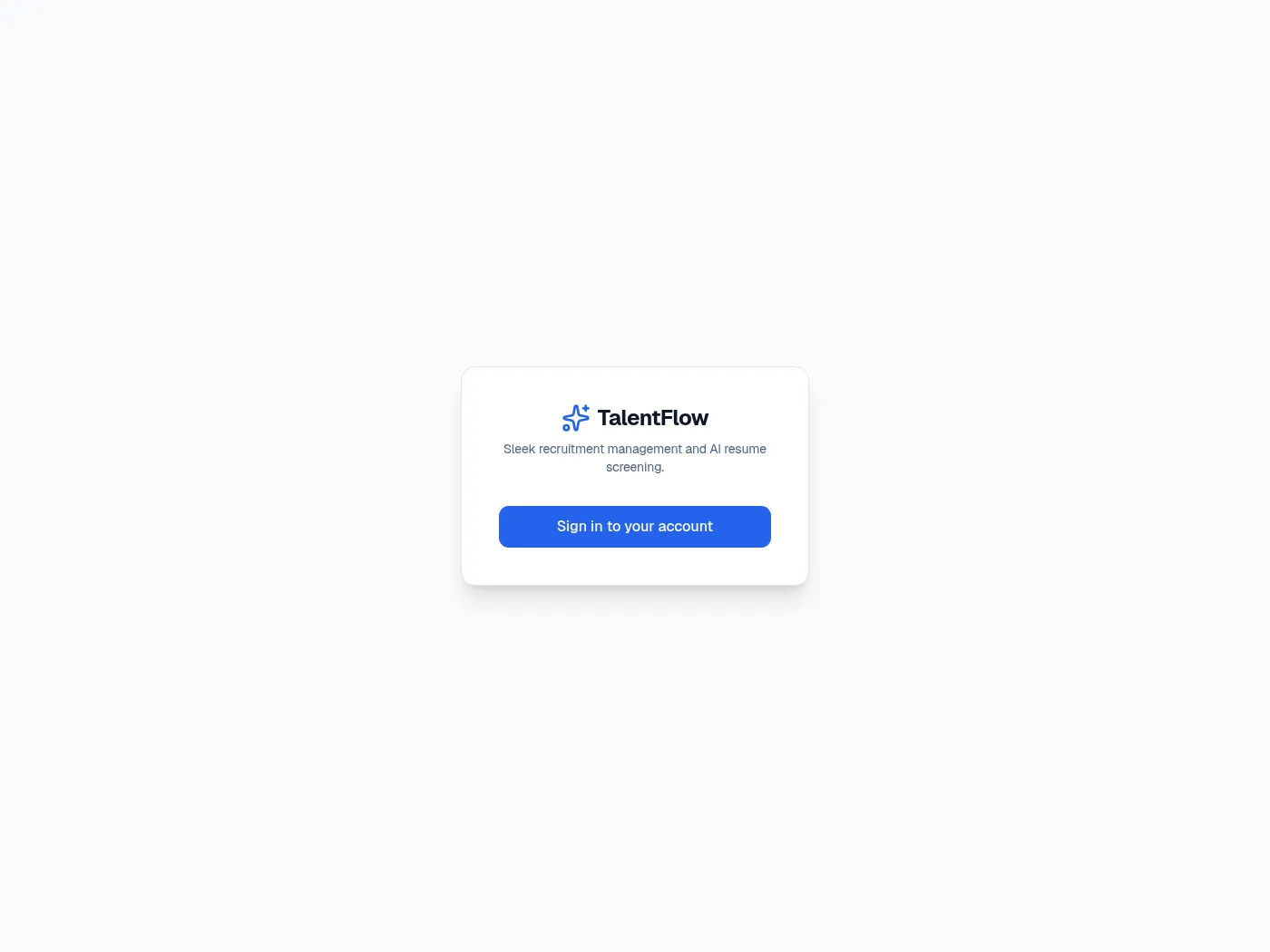 TalentFlow ATS