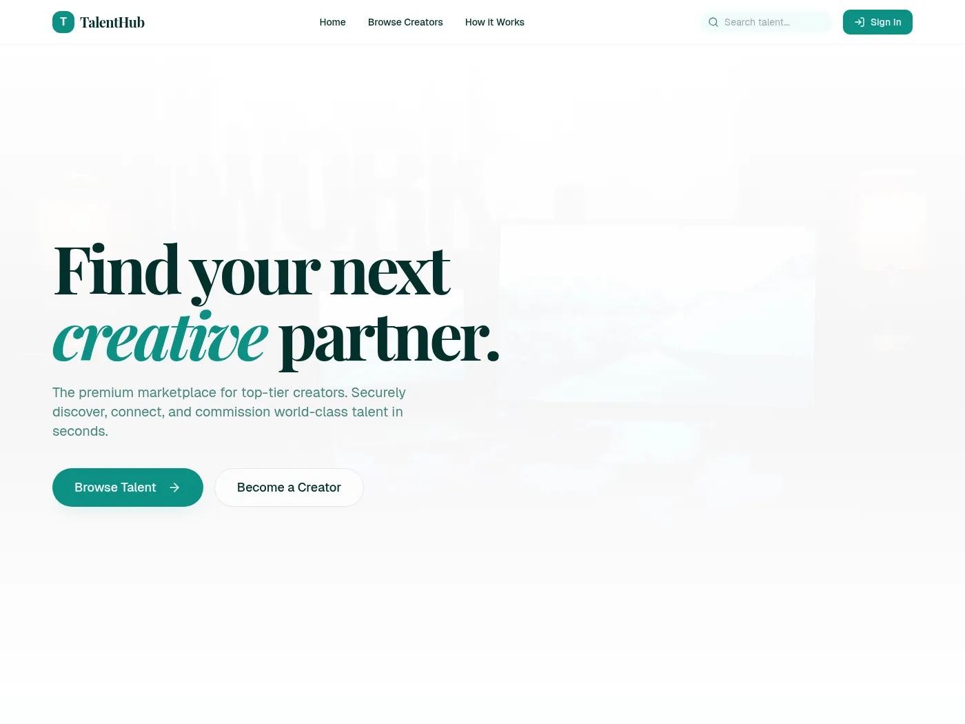 TalentHub Platform
