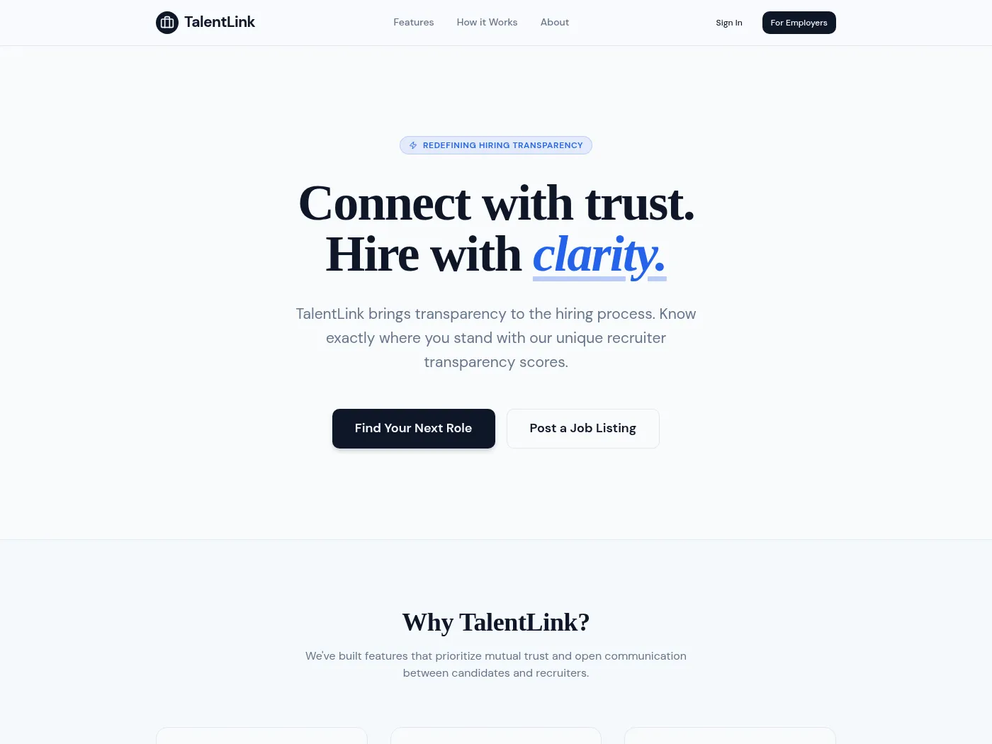TalentLink Platform