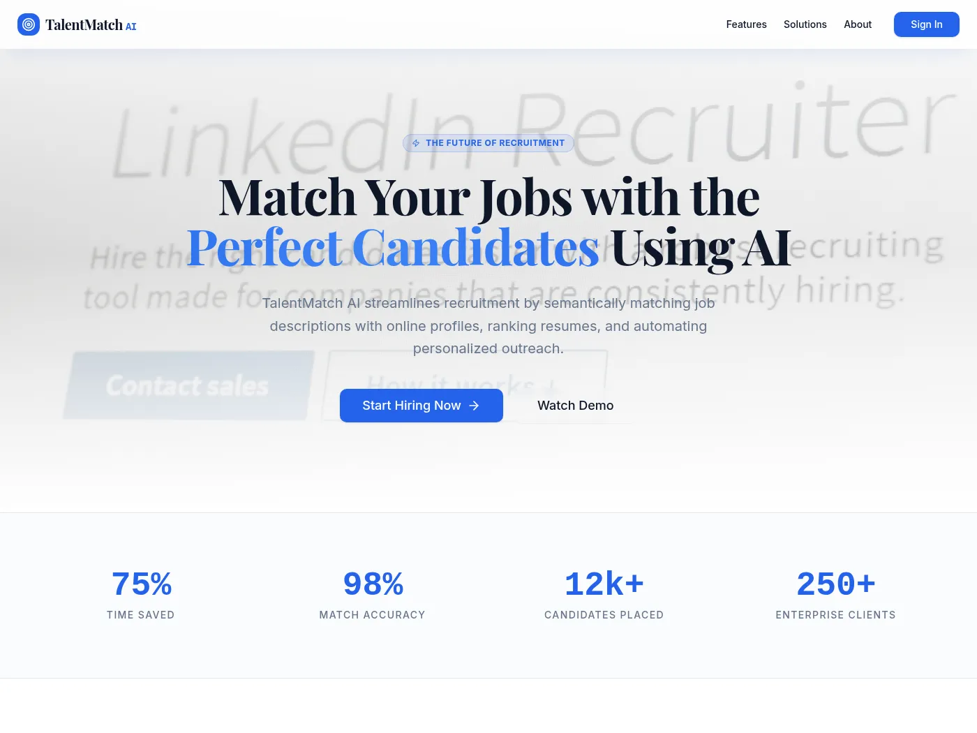 TalentMatch AI Suite