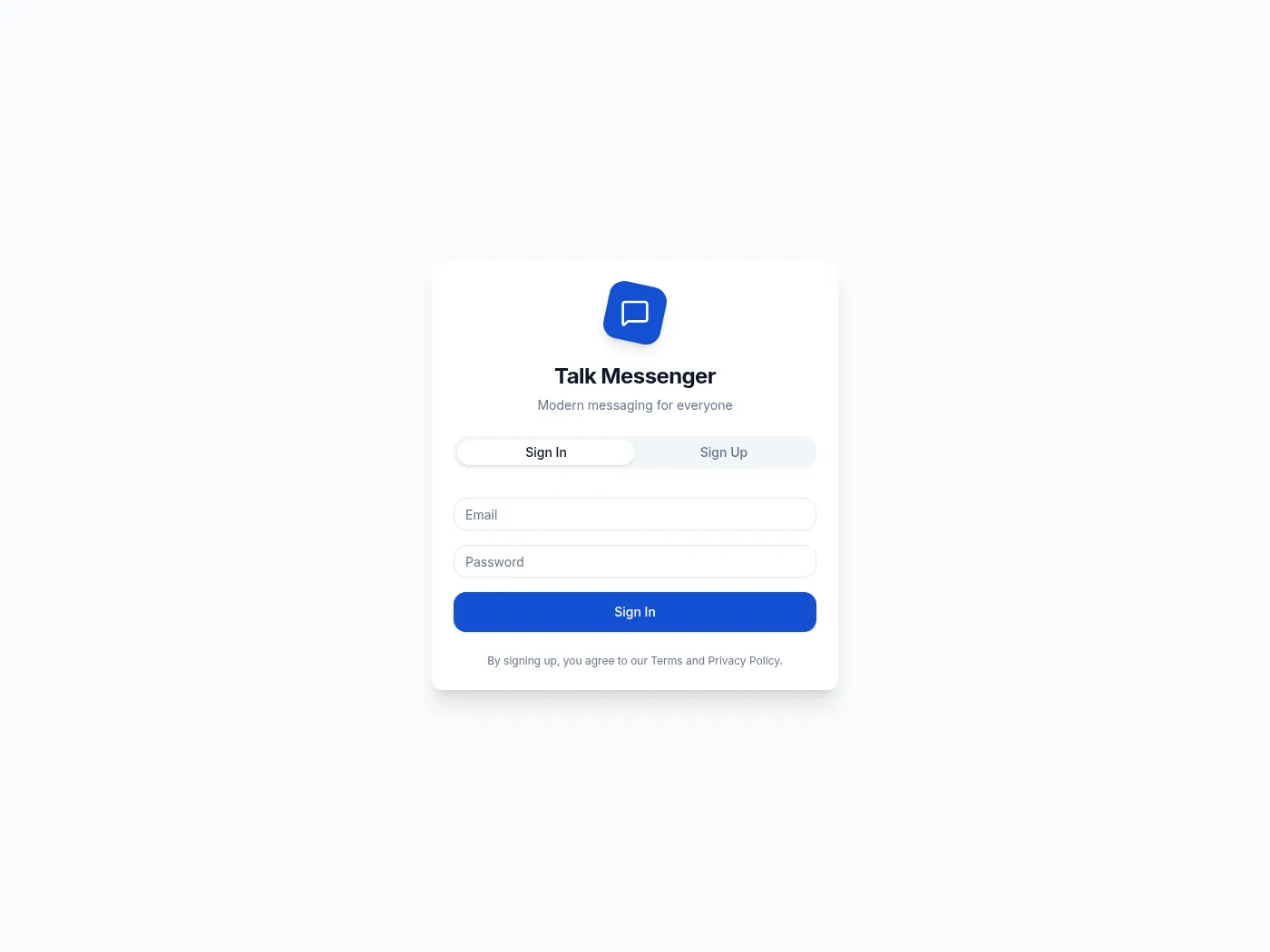 Talk Messenger
