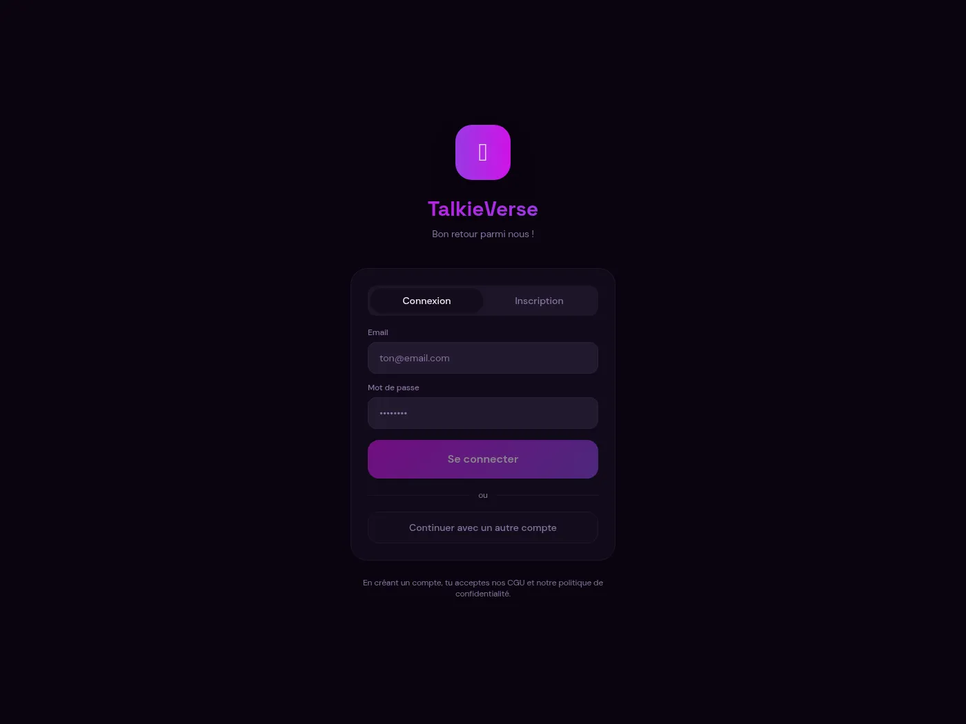TalkieVerse AI