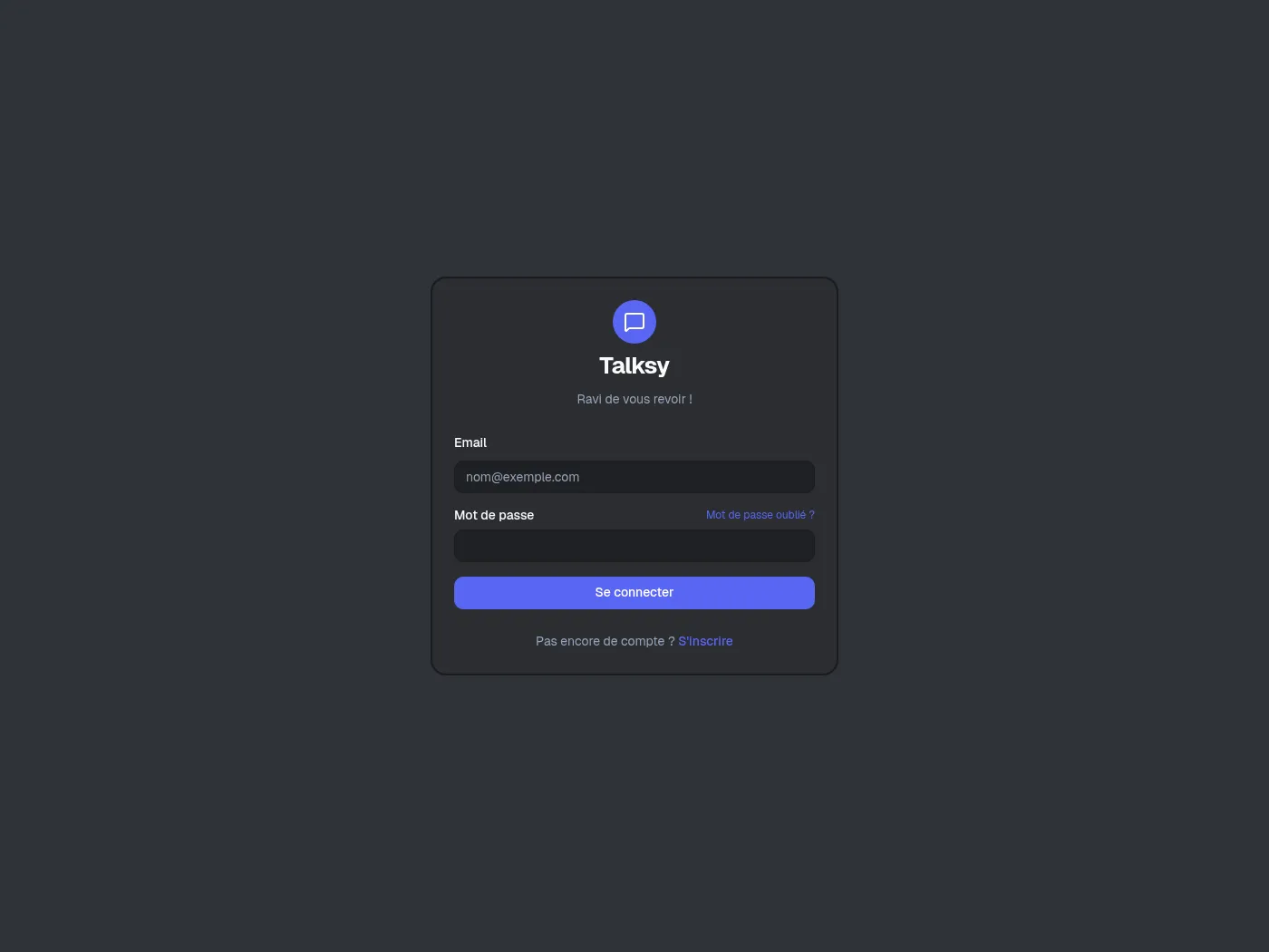 Talksy Chat Platform