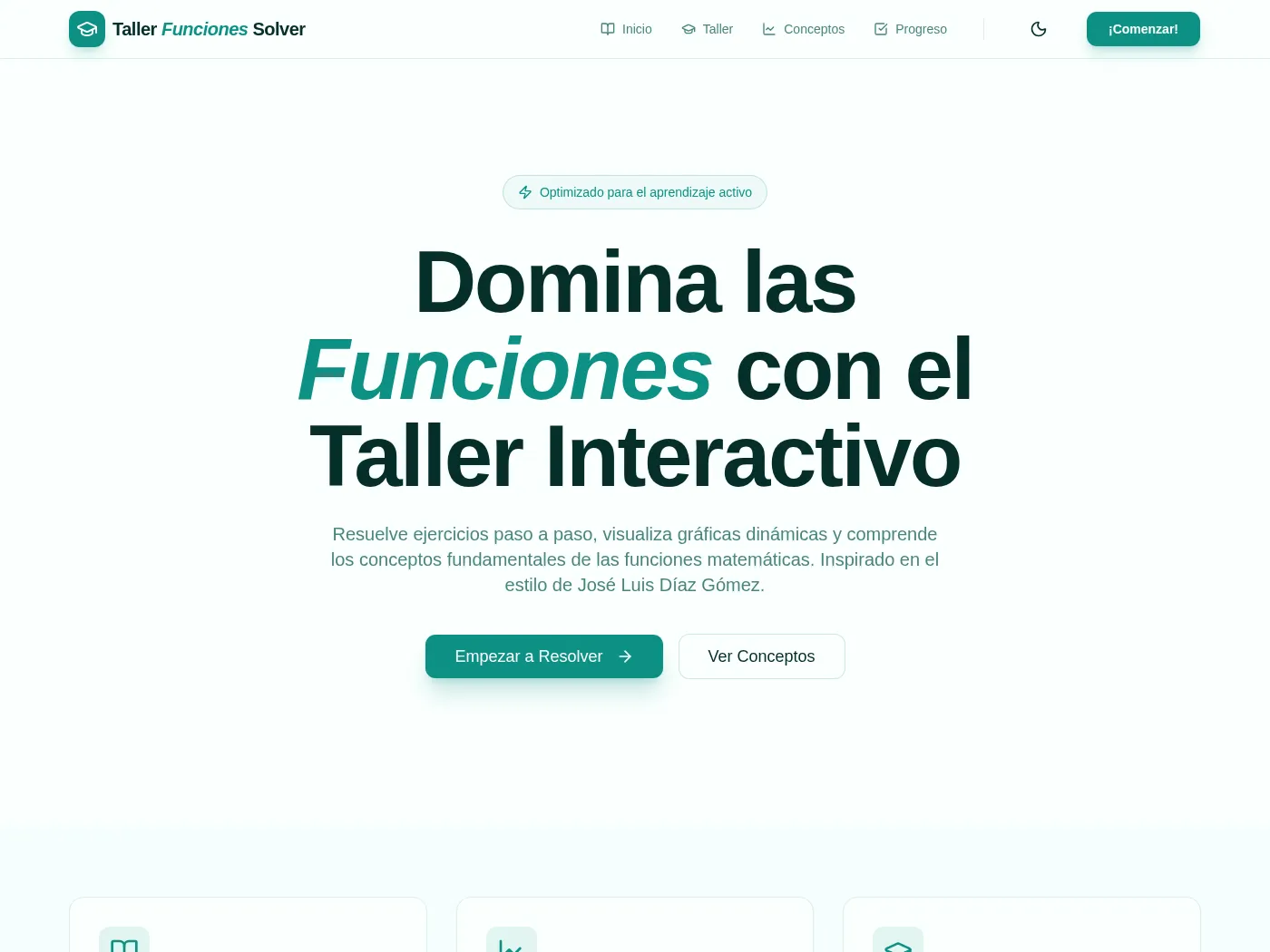 Taller Funciones Solver