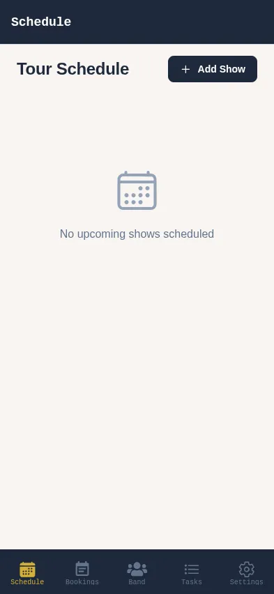 Tamikrest Manager App
