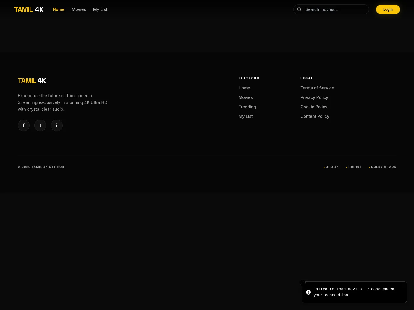 Tamil 4K OTT Hub