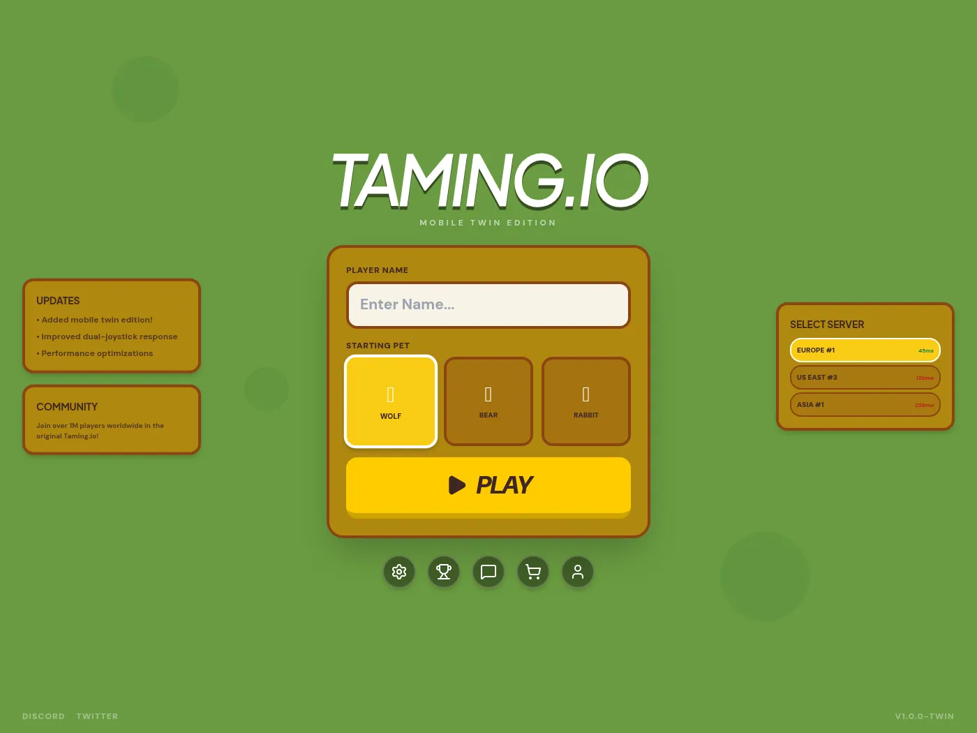 Taming.IO Mobile Twin