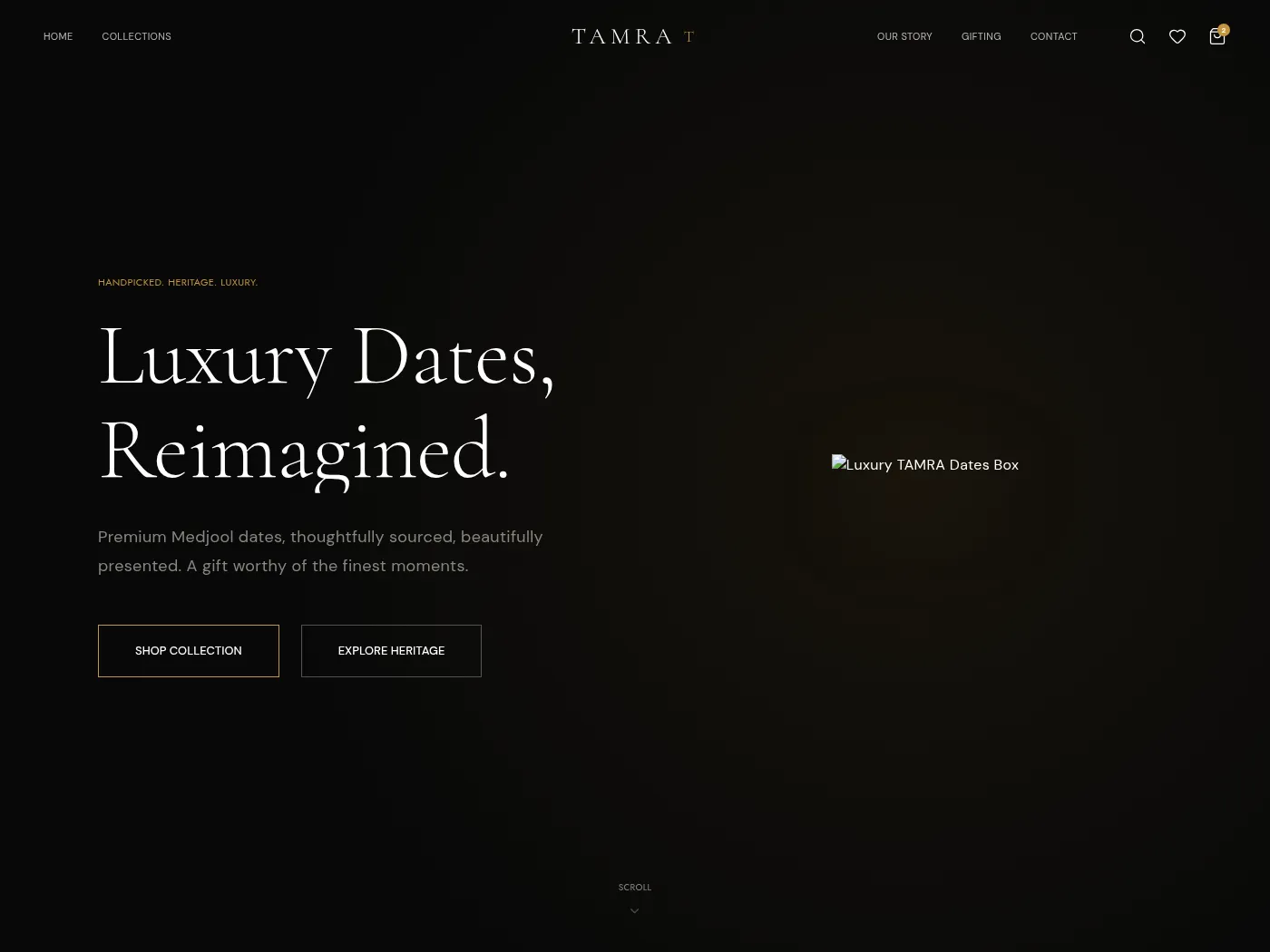 TAMRA Luxury Shopify Theme