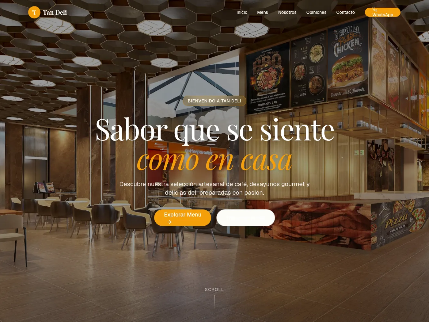 Tan Deli Café Web