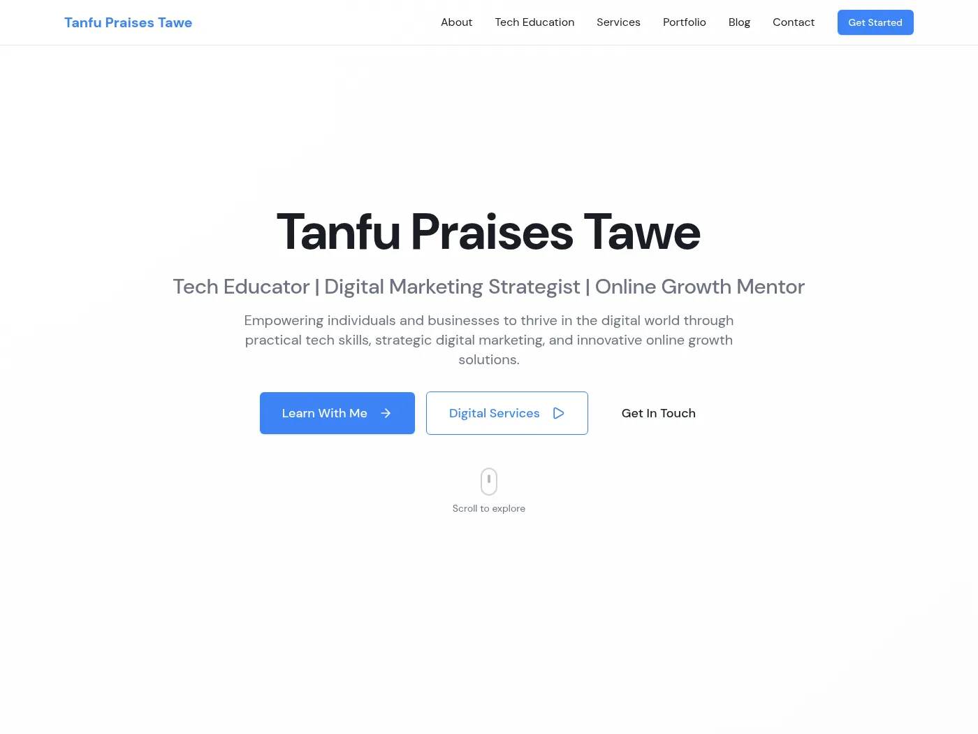 Tanfu Digital Mentor