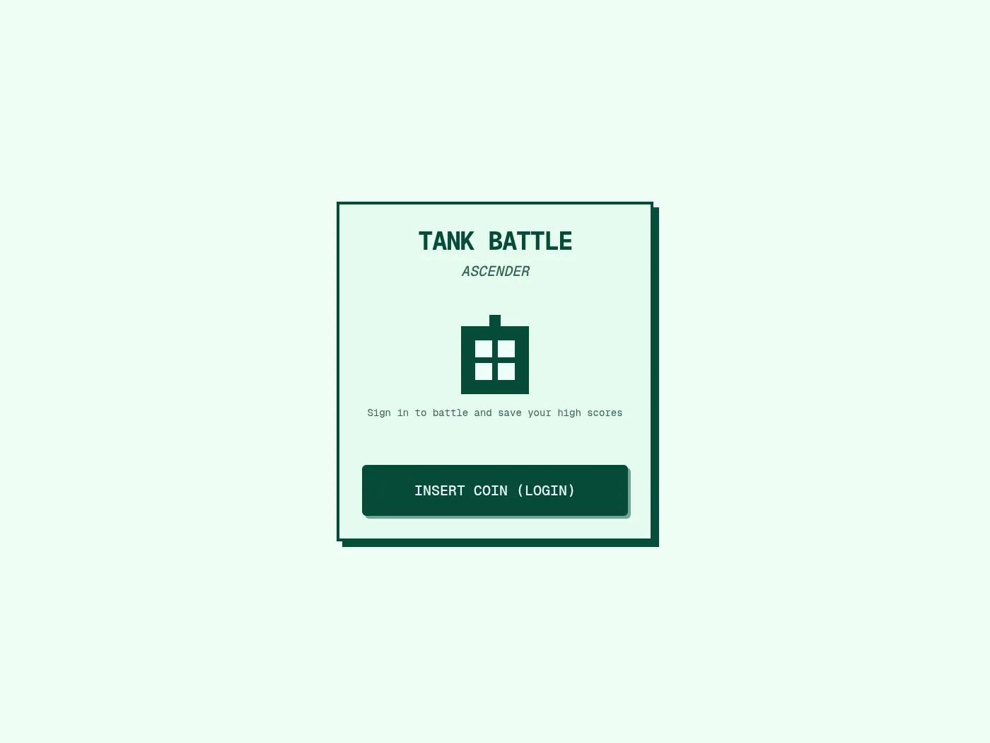 Tank Battle Ascender
