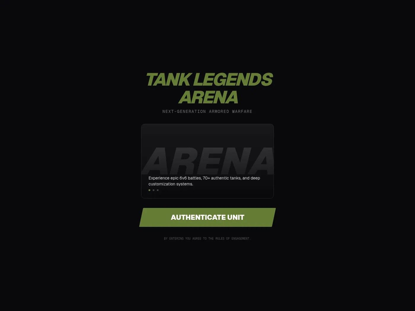 Tank Legends Arena