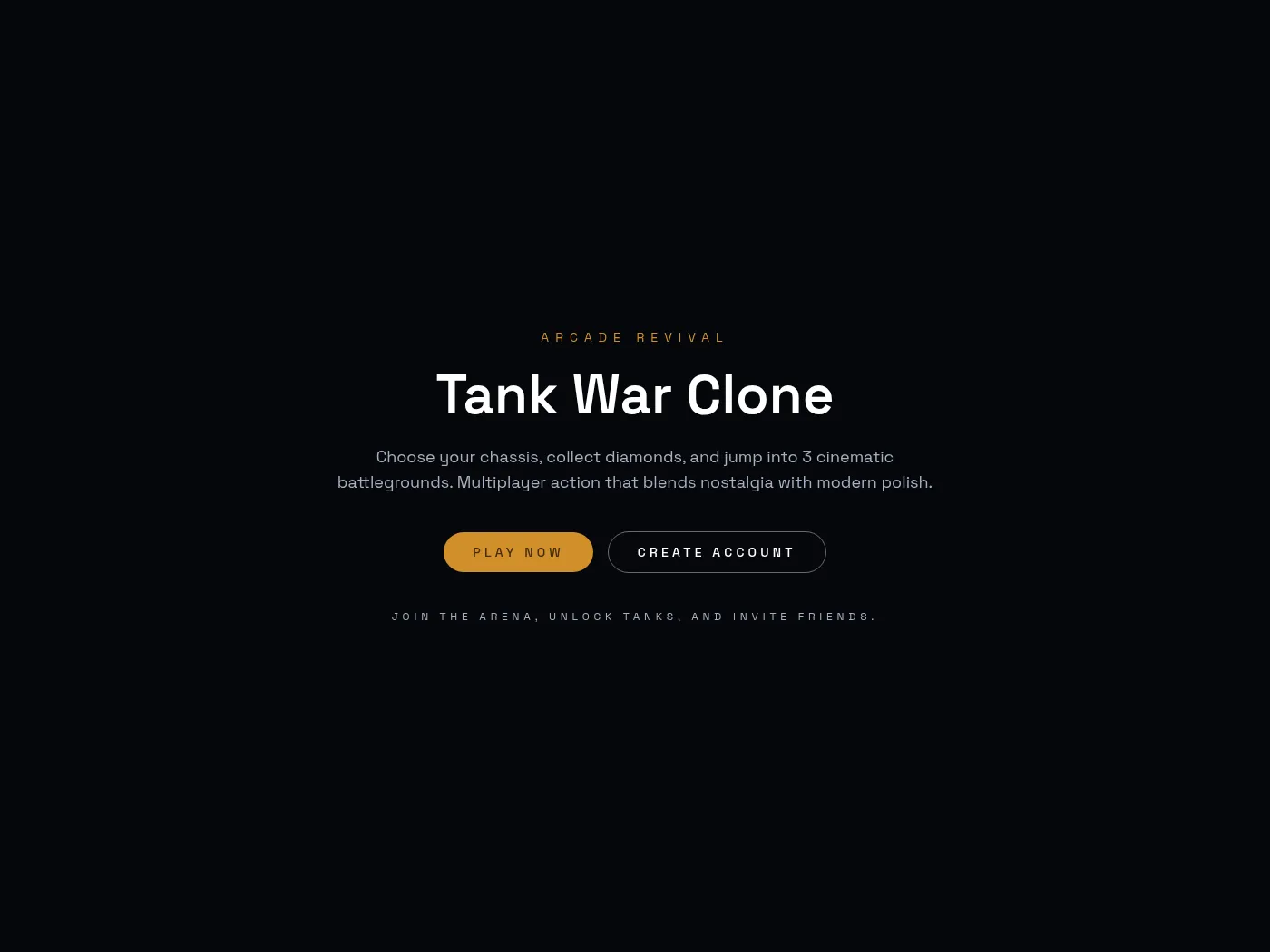 Tank War Clone
