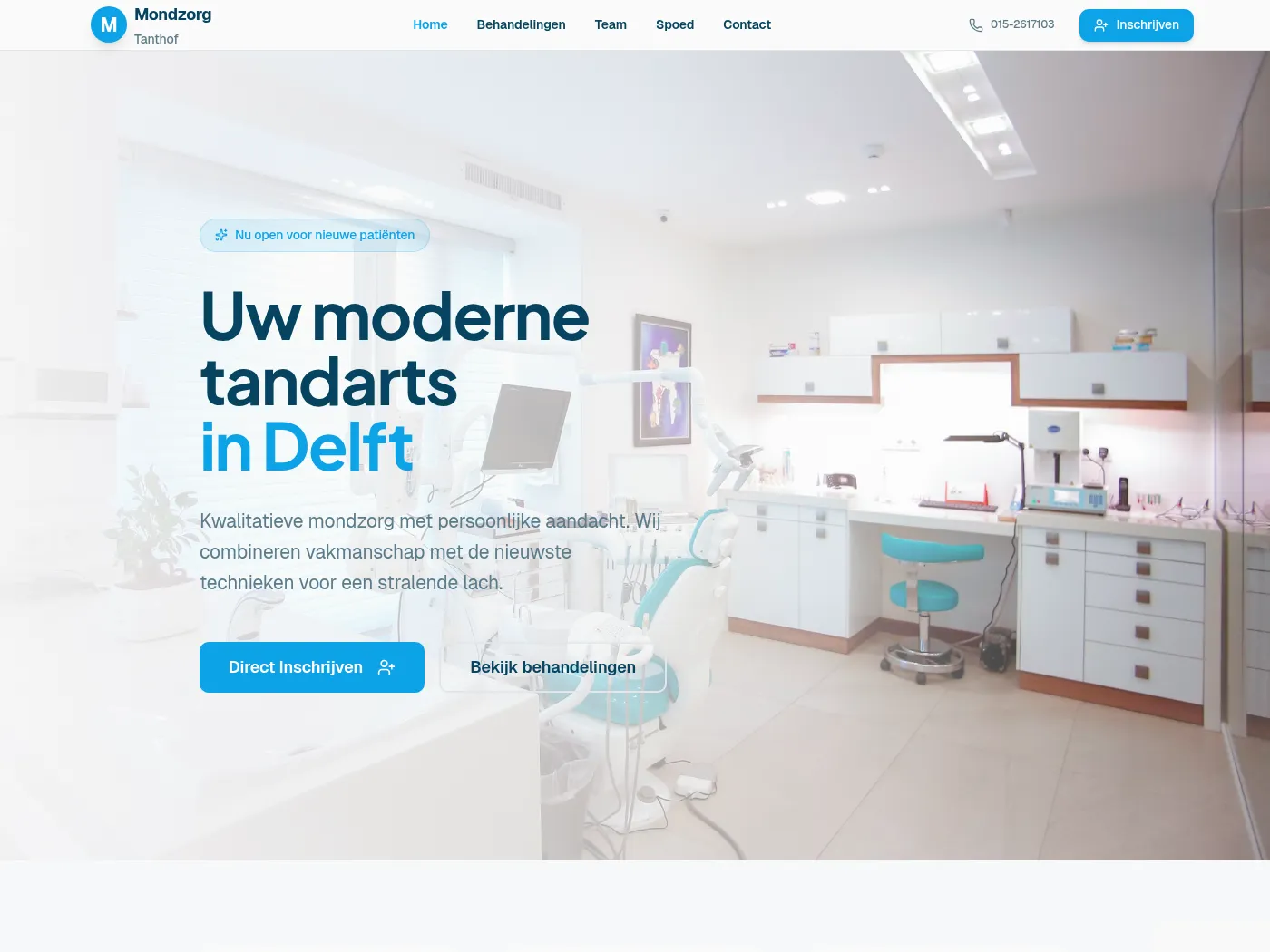 Mondzorg Tanthof Revamp
