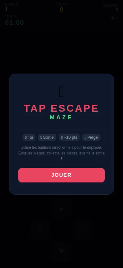Tap Escape Maze