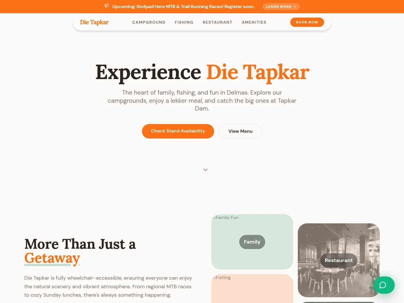 Tapkar Experience Website