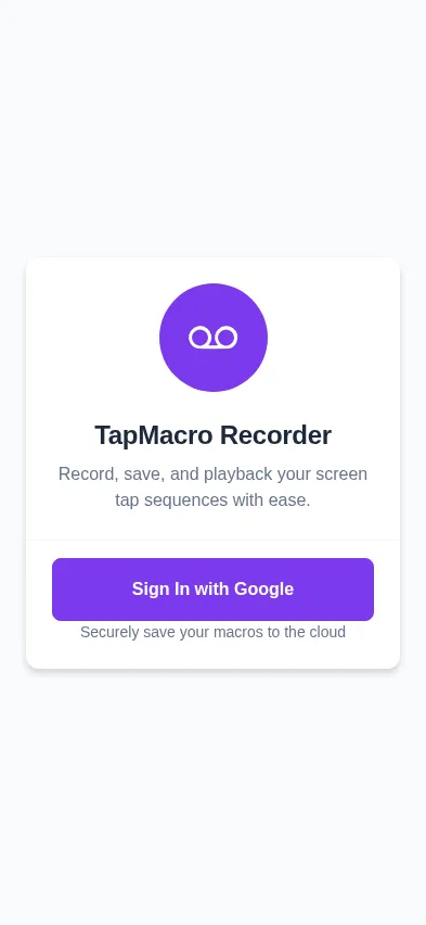 TapMacro Recorder