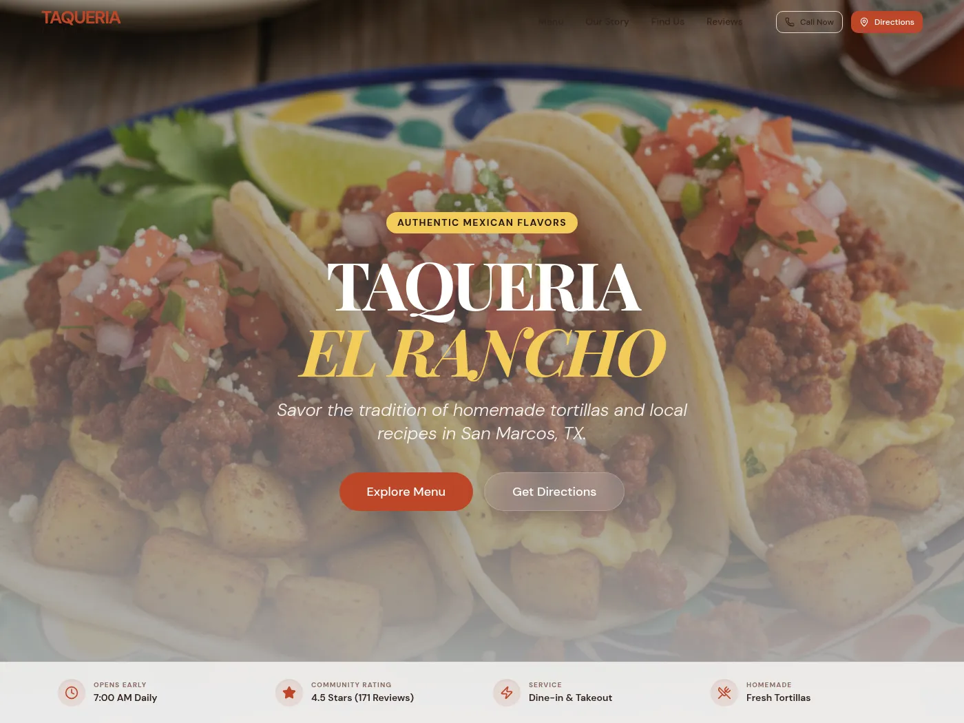 Taqueria El Rancho Site