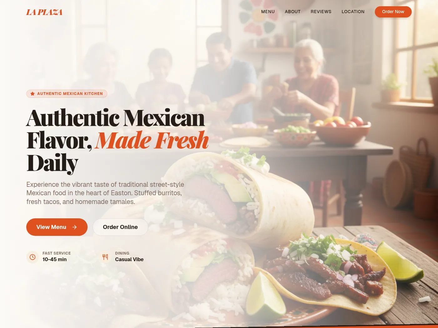 Taqueria La Plaza Site