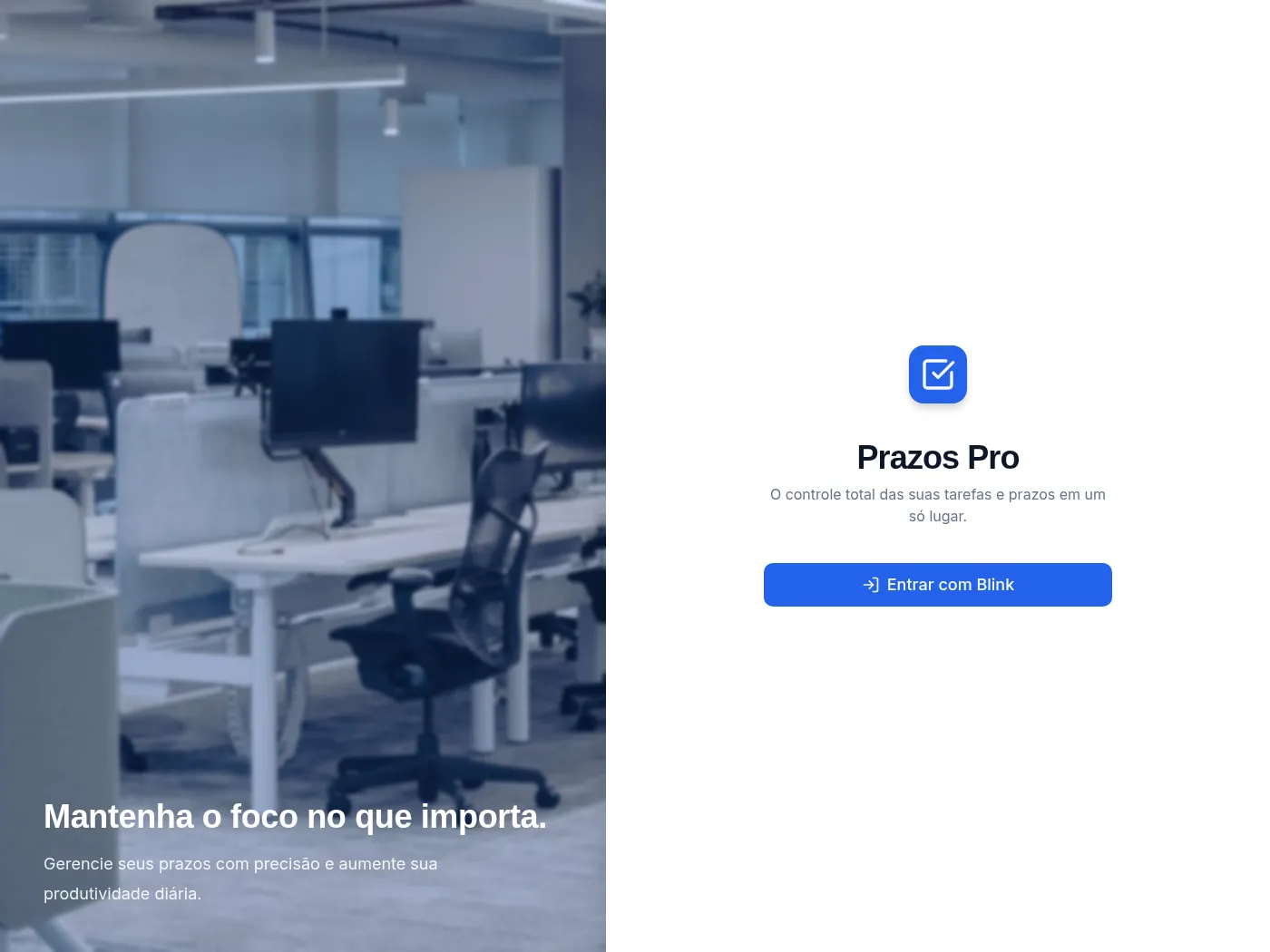 Prazos e Tarefas Pro