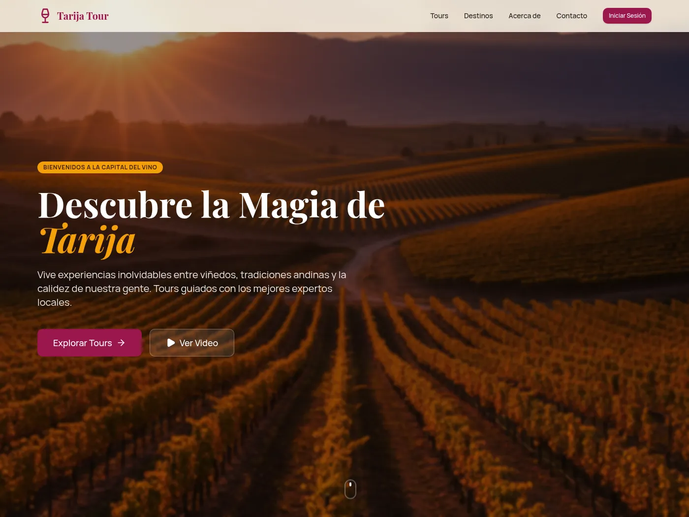 Tarija Tour Guide Page