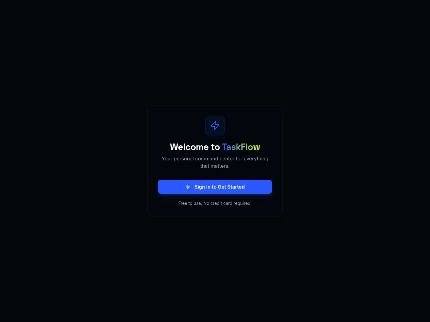 Task Control App