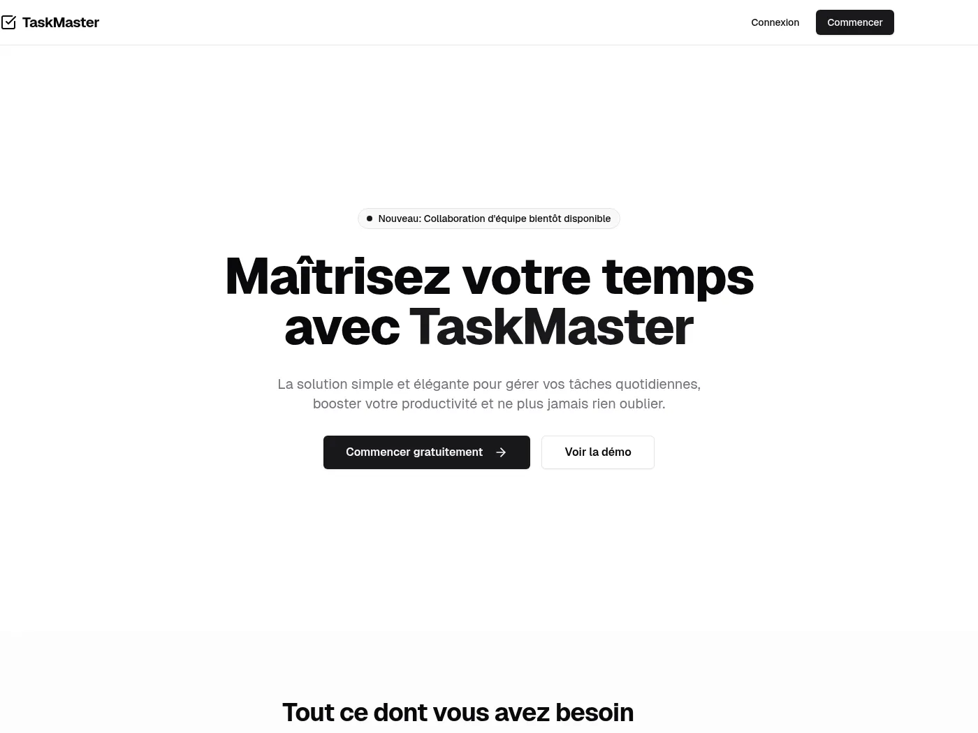 TaskMaster App