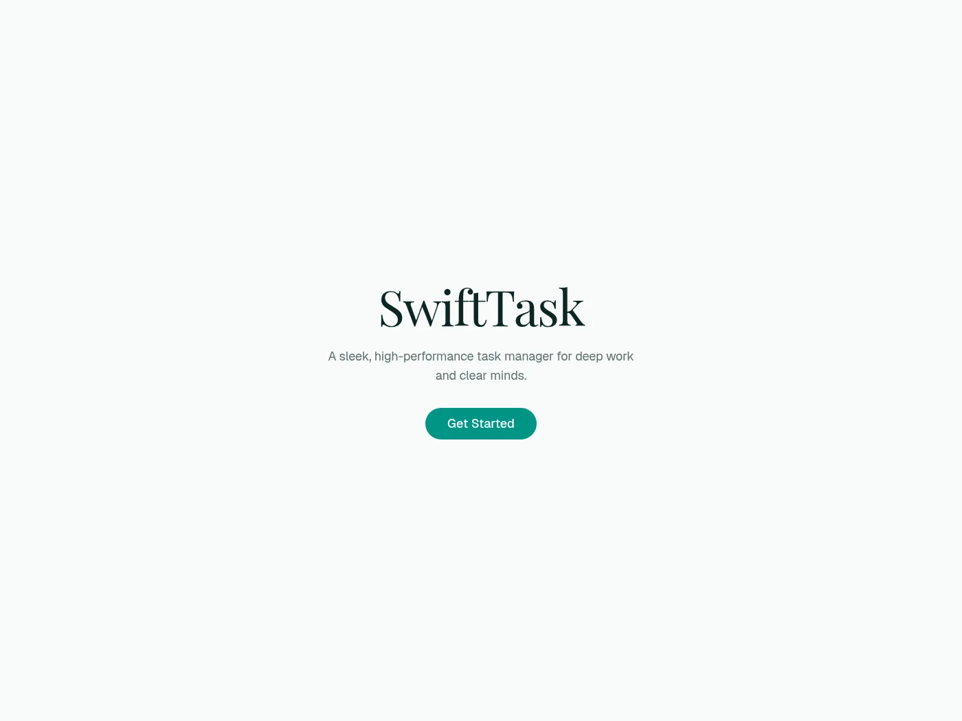 SwiftTask Manager