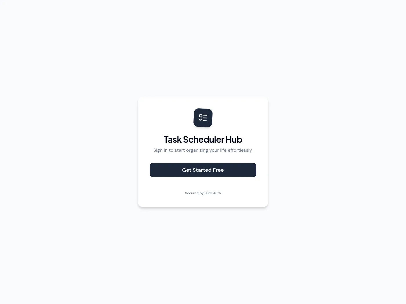 Task Scheduler Hub
